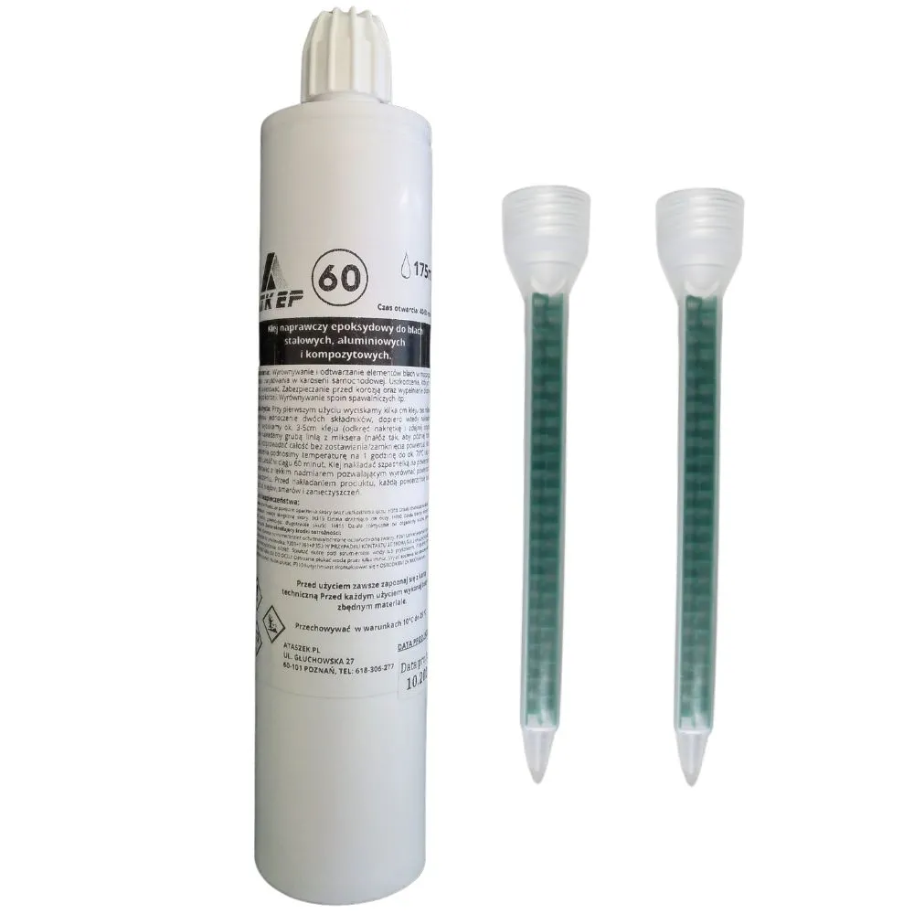 Szpachla - szpachlówka epoksydowa do metalu ATK EP60 na Ataszek.pl